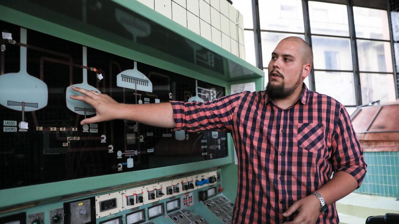 Hanák Dávid Tamás már fiatalon a Pécsi Sörfőzde termeléséért felel