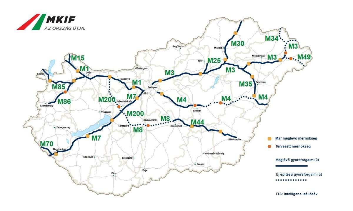 M8-as autópálya – így változik a magyar közlekedés térképe