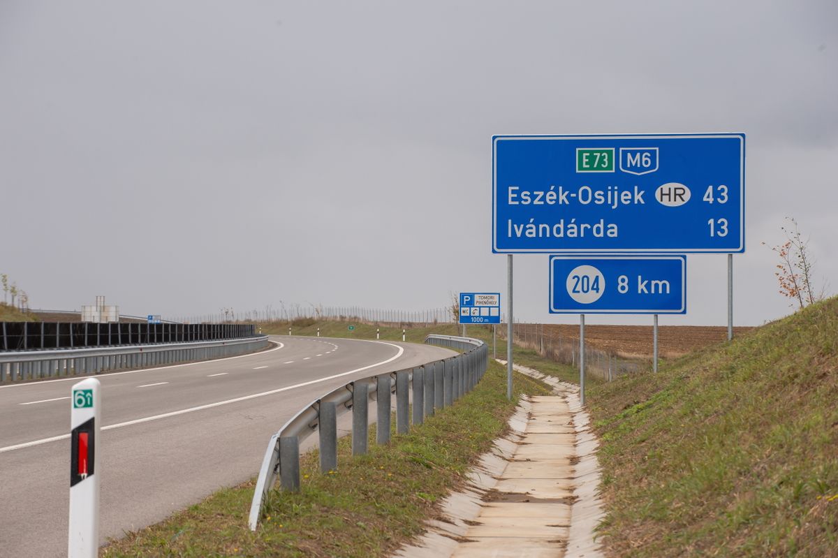 M6-os autópálya: elkészült a hiányzó láncszem is