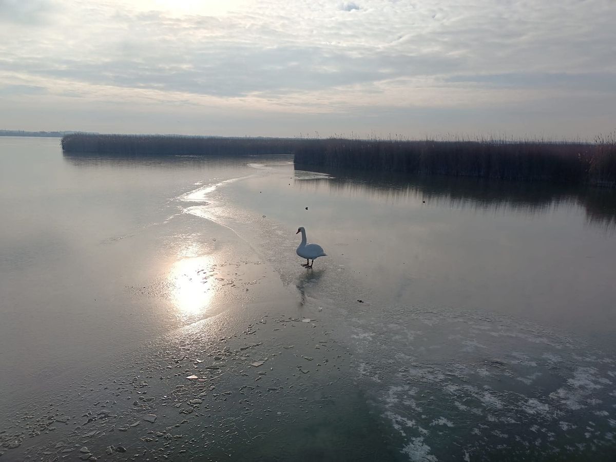 Bírság jár a jégen való szabálytalan tartózkodásért