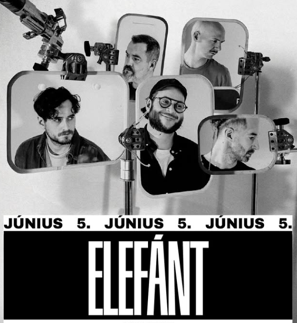Elefánt zenekar: új dal és különleges koncert a Budapest Parkban